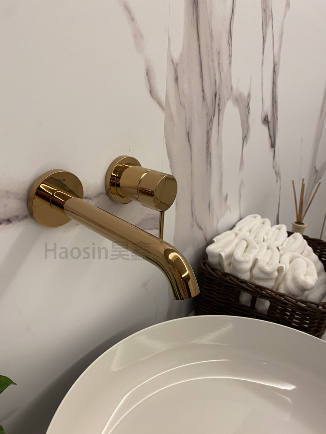 29192001德國GROHE 埋牆面盆龍頭(鉻色、玫瑰金、墨霧黑、冷冽金、幻影黑) – 昊鑫衛浴